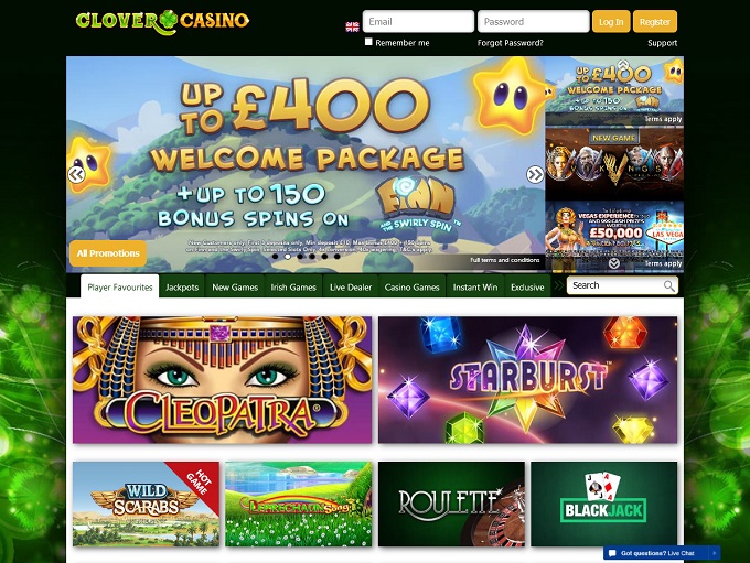 Clover Casino Online Casino Review