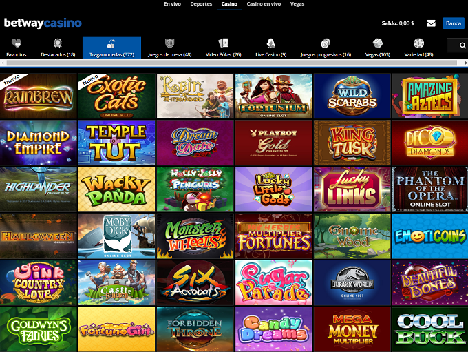 Betway lat Online Casino Review
