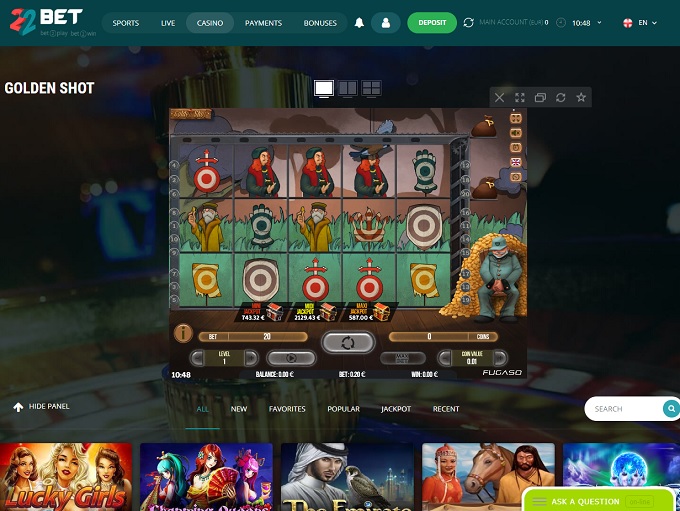 22Bet Casino Online Casino Review 22Bet Casino Online Casino Review