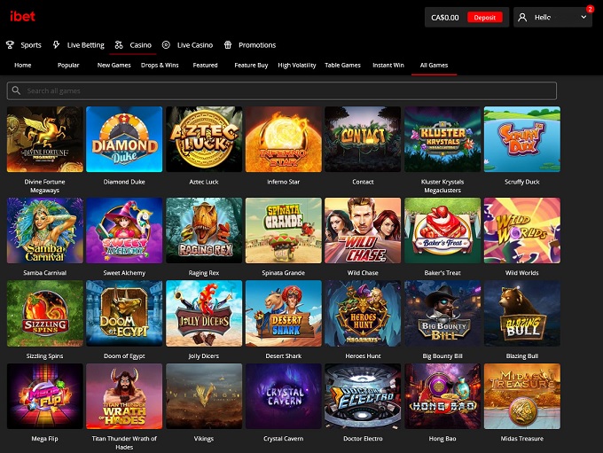 Ibet Casino Online Casino Review