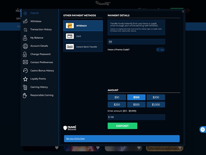 Northstar Bets Online Casino Review