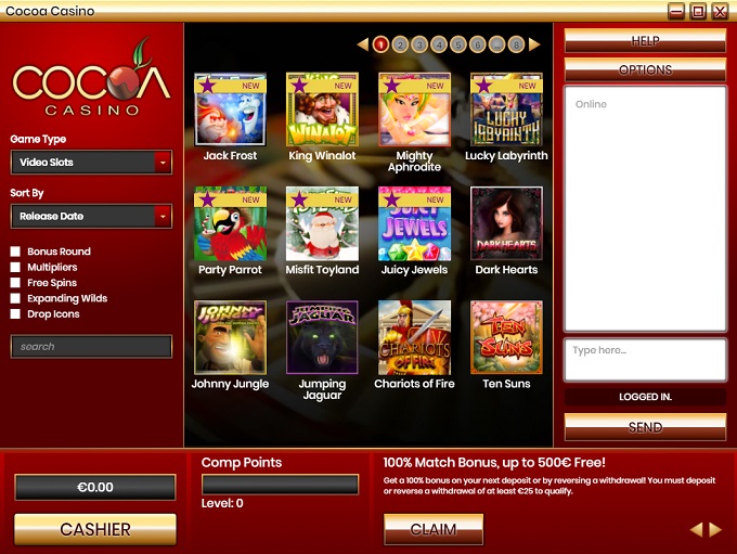Cocoa Casino Online Casino Review