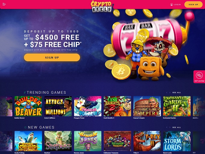 CryptoReels Online Casino Review