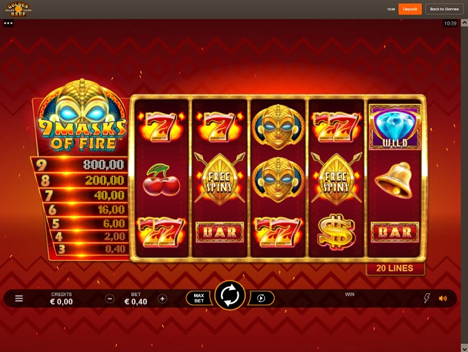 Golden Reef Casino Online Casino Review