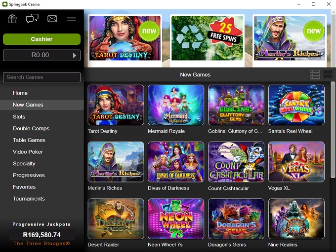 Springbok Casino Online Casino Review