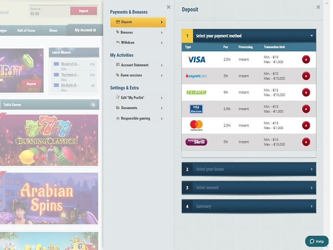 Euroslots Online Casino Review