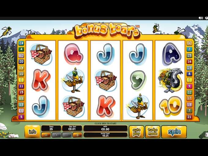 Play Bonus Bears Video Slot from Playtech for Free