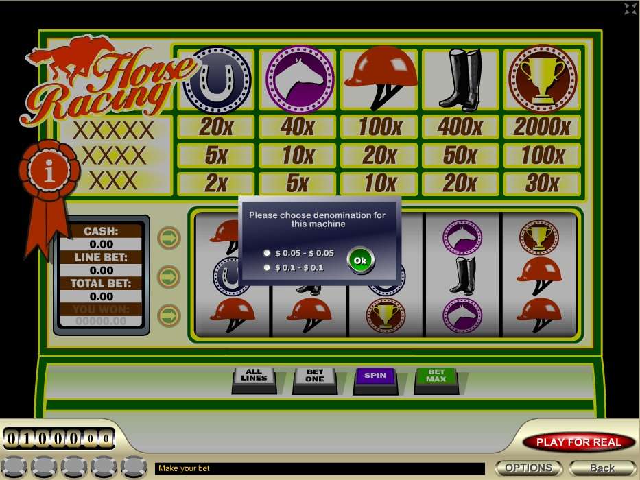 Play Horse Racing Slots Video Slot from GameScale for Free