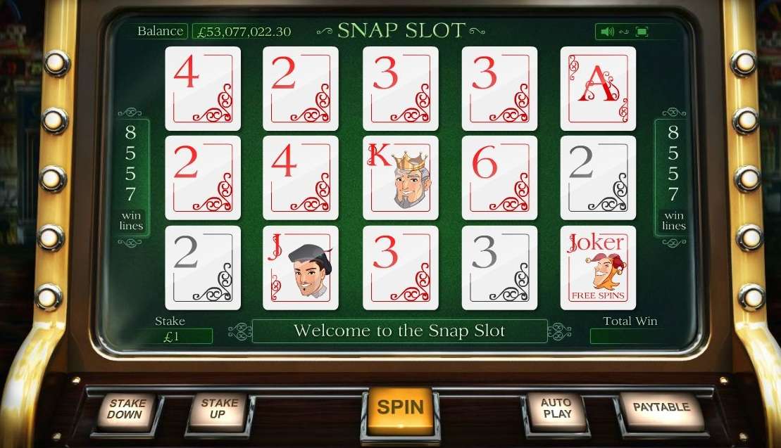 Play Snap Slot Video Slot from Cayetano for Free