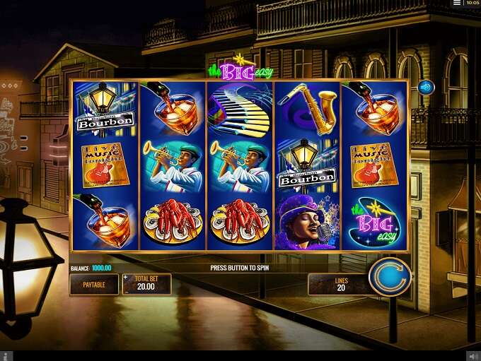 Play The Big Easy Video Slot from IGT for Free
