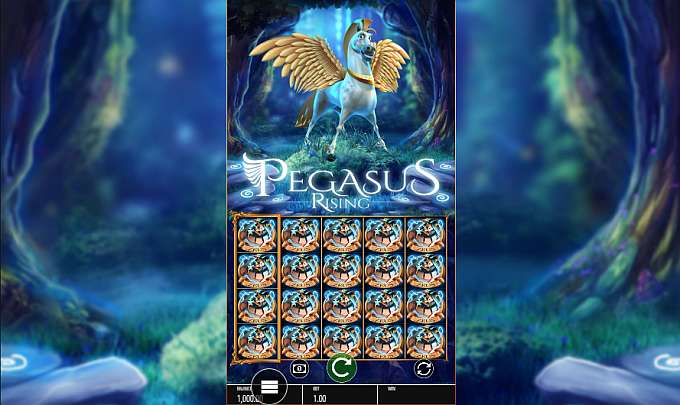 Play Pegasus Rising Video Slot from Blueprint Gaming for Free