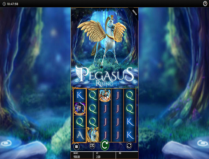 Play Pegasus Rising Video Slot from Blueprint Gaming for Free