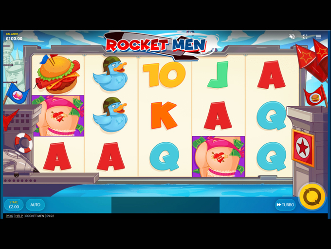 Play Rocket Men Video Slot from Red Tiger Gaming for Free