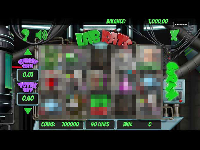Play Lab Rats Video Slot from Wager2Go for Free