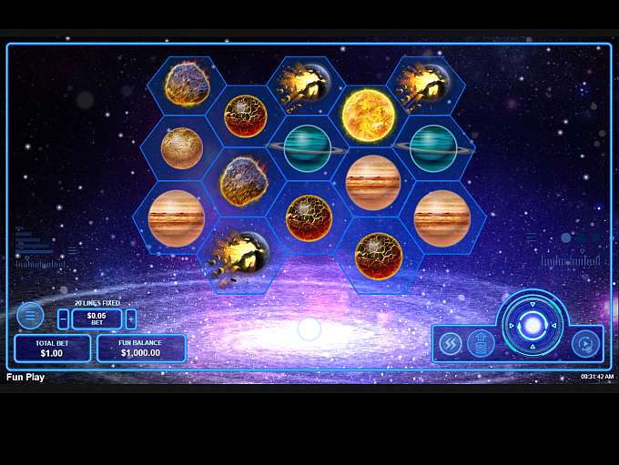 Play Pulsar Video Slot from Real Time Gaming for Free