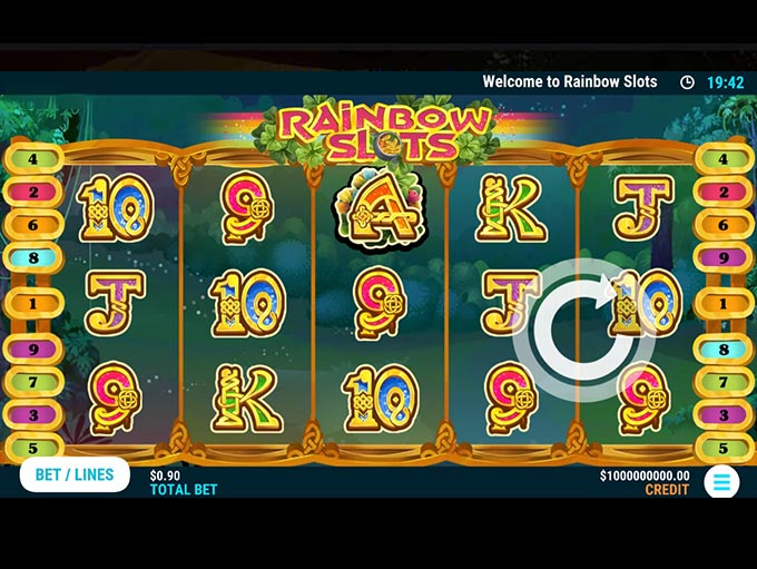 Play Rainbow Slots Video Slot from Slot Factory for Free