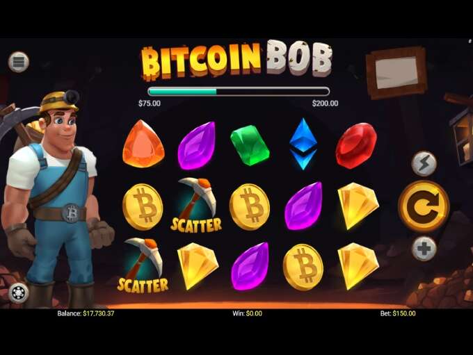 Play Bitcoin Bob Video Slot from Mobilots for Free