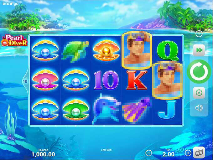 Play Pearl Diver Video Slot from Booongo for Free