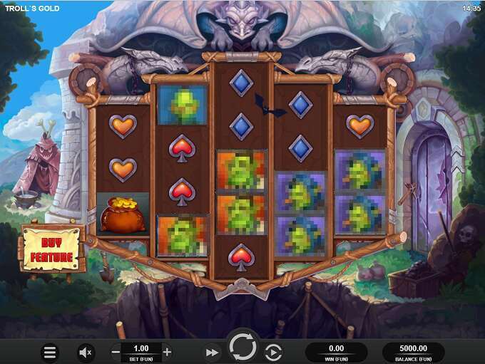 Play Troll's Gold Video Slot from Relax Gaming for Free