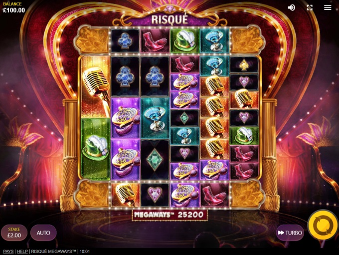 Play Risque MegaWays Video Slot from Red Tiger Gaming for Free