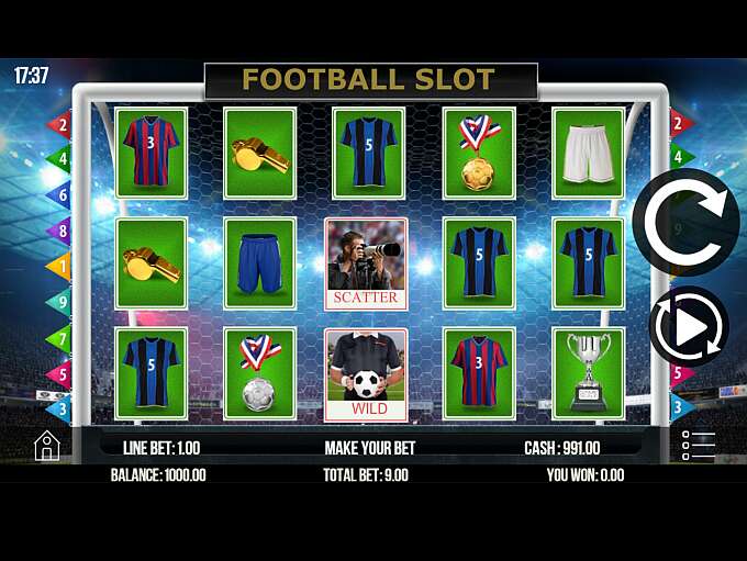 Play Football Slot Video Slot from GameScale for Free