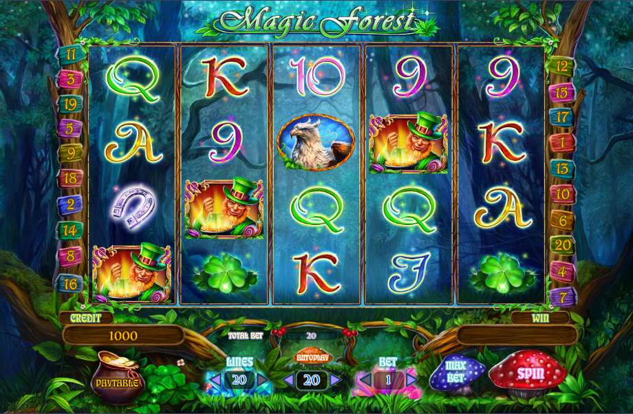 Play Magic Forest Video Slot from Playson for Free