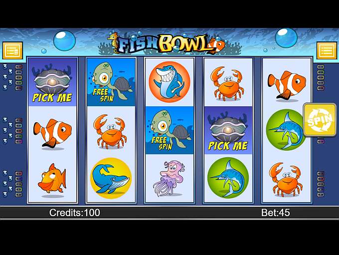 Play Fish Bowl Video Slot from The Art Of Games for Free