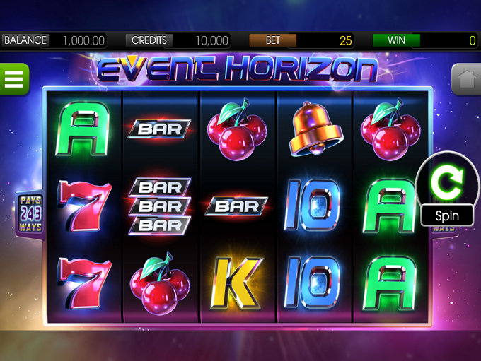 Play Event Horizon Video Slot from BetSoft for Free