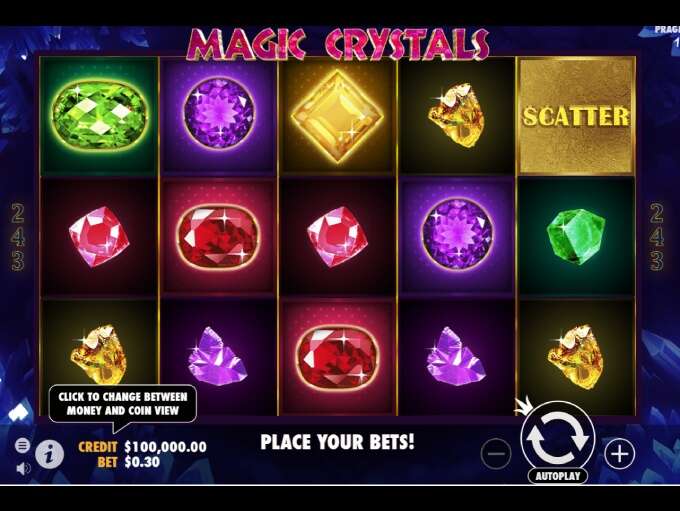 Play Magic Crystals Video Slot from Pragmatic Play for Free