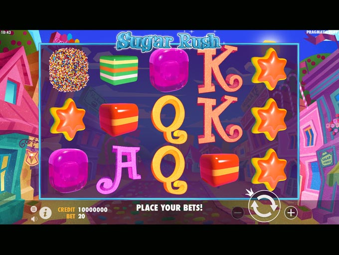 Play Sugar Rush Video Slot from Pragmatic Play for Free