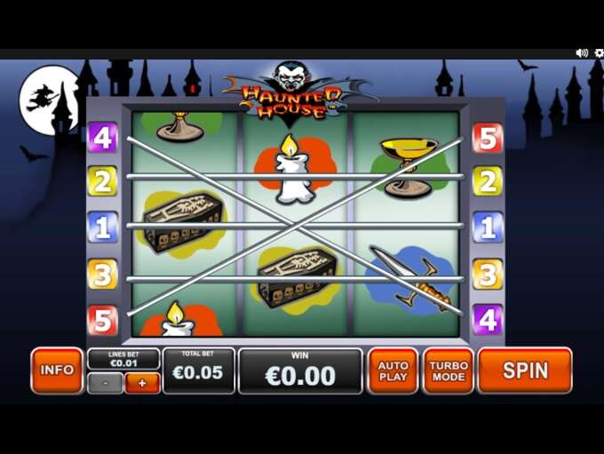 Play Haunted House Slot Video Slot from Playtech for Free